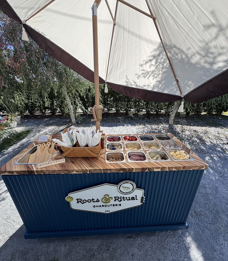 Charcuterie Cart - Roots and Ritual Charcuterie